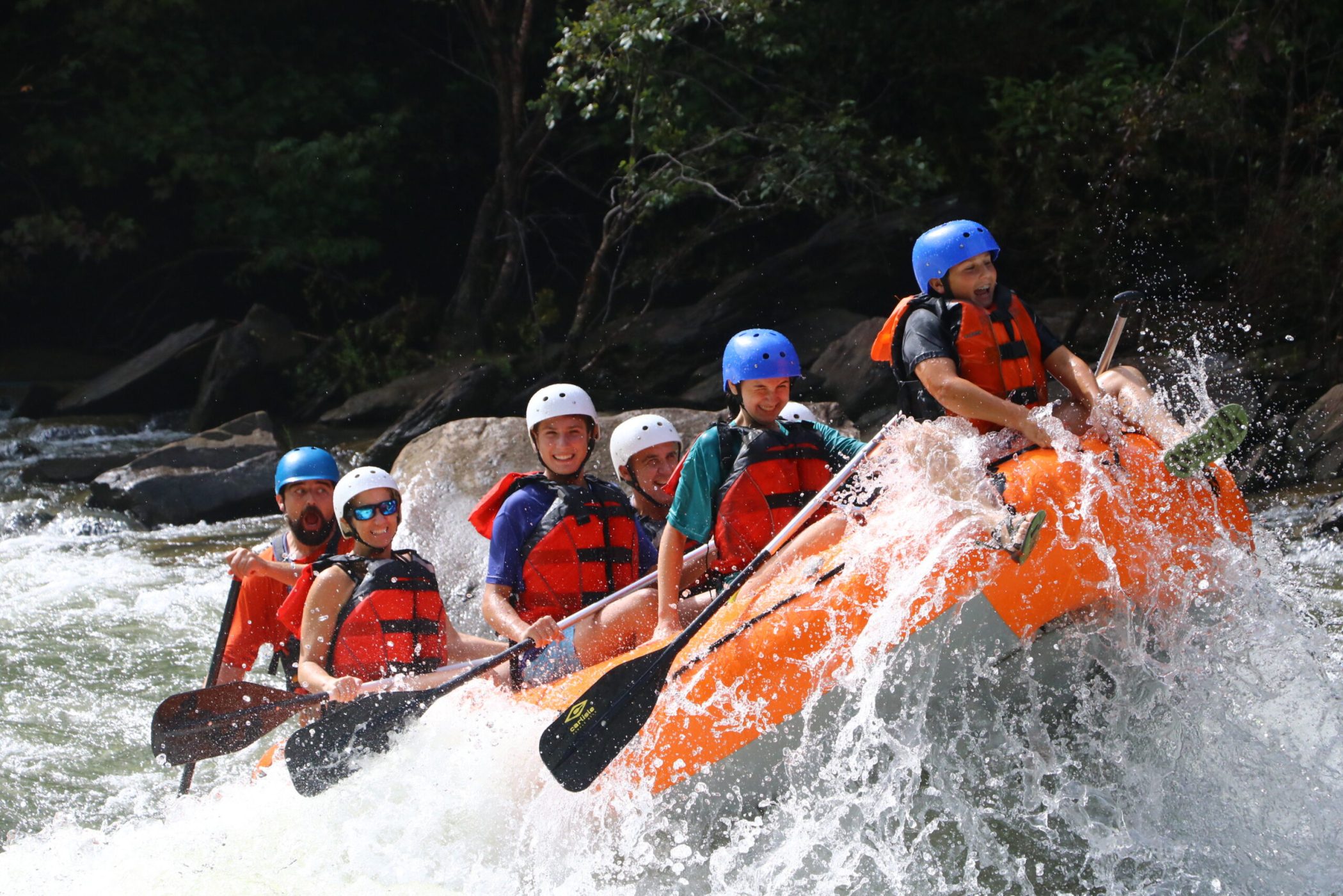 The Difference Between Class I, II, III, IV, and V Rapids in Tennessee